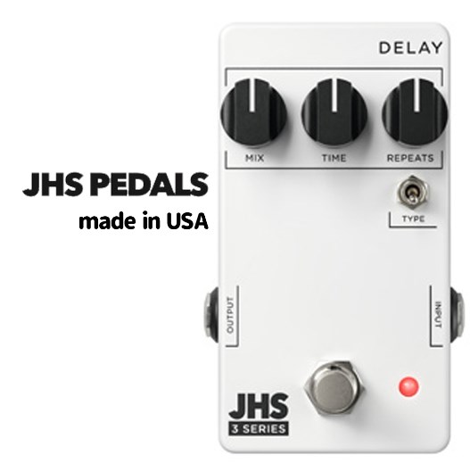 JHS 3 Series DELAY ディレイ JHSエフェクター THEONE | ハイエンド エフェクターなどの解説