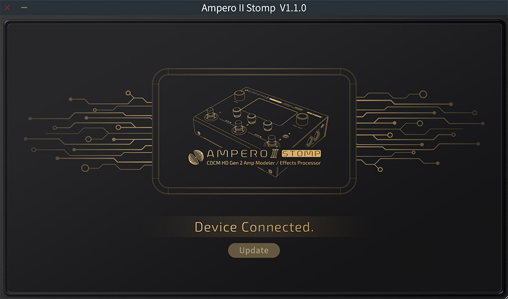 HOTONE AMPERO 2 Stomp 最新アップデートがリリース！ | TheOne OUTLINE