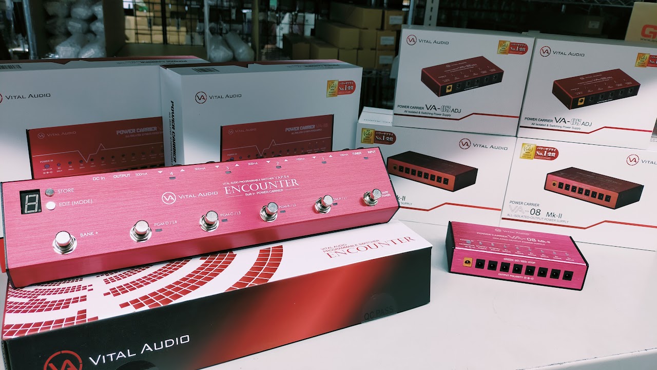 エフェクター電源 コストパフォーマンスがに優れた VITAL AUDIO